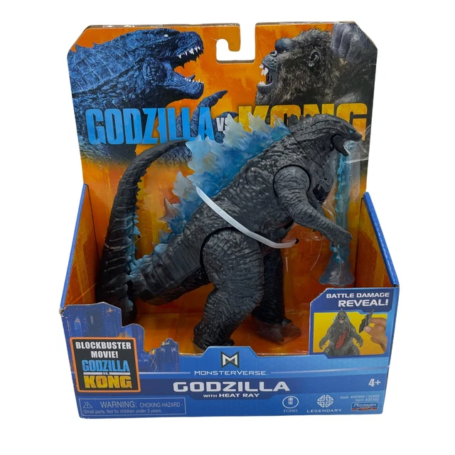 GODZILLA VS KONG Monsterverse Godzilla With Heat Ray Playmates Figure ... GODZILLA VS KONG Monsterverse Godzilla With Heat Ray Playmates Figure ...