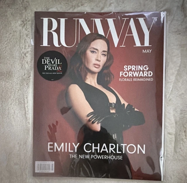 RUNWAY MAY 2026 Magazine Devil Wears Prada 2 unsealed rare £41.65 ...