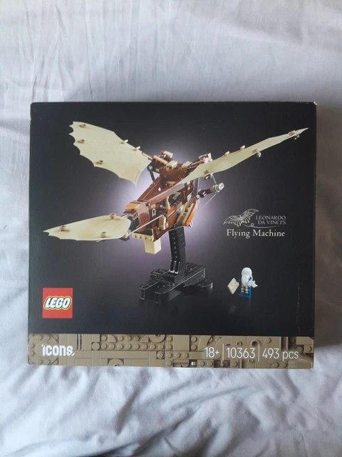 LEGO ICONS LEONARDO da Vinci’s Flying Machine 10363 | Brand New ...