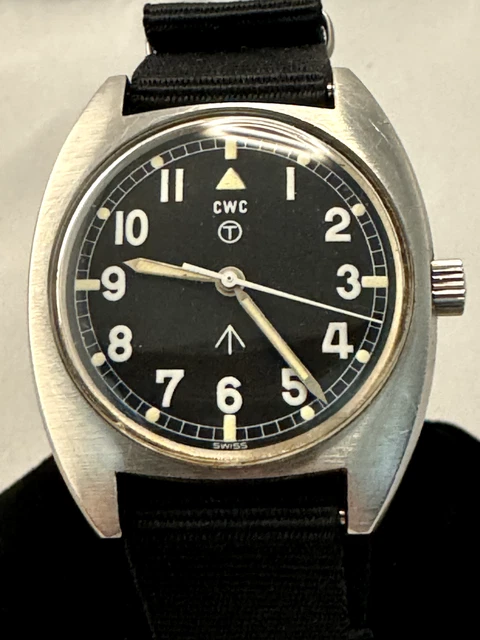 CWC MILITARY W10-6645-99 Men's Wristwatch Black Dial s/n 61xx/79 EUR ...