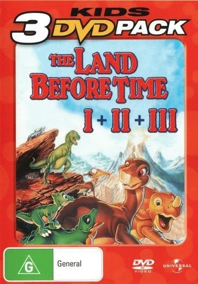 LAND BEFORE TIME / Land Before Time 2 / Land Before Time 3 DVD | Region ...