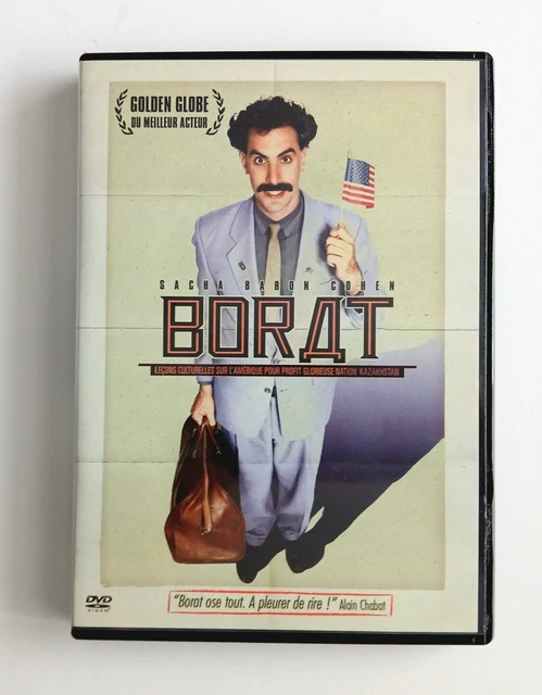BORAT SACHA BARON Cohen DVD Version française EUR 6,50 - PicClick FR