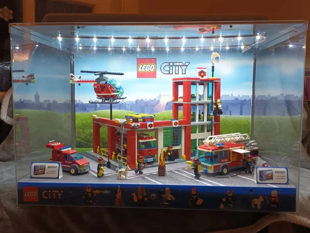 VITRINE LEGO CITY Officielle-Display Magasin 60004 & 60002 - Sons ...