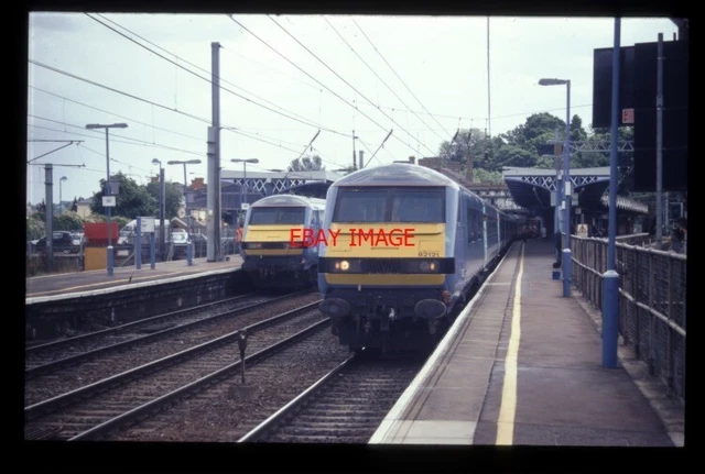 ORIGINAL 35MM SLIDE BR CLASS 82 LOCOS 82121 AND 82133 AT IPSWICH ...