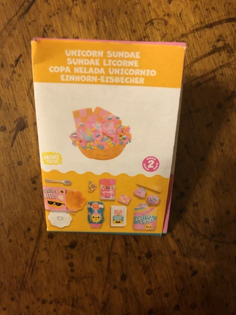 MGA'S DINER SERIES 2-Unicorn Sundae-MAKE IT MINI VERSE Ball -1 Food Set ...
