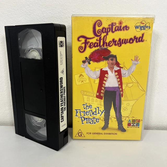 THE WIGGLES THE Friendly Pirate VHS Tested and Working With Photos ...