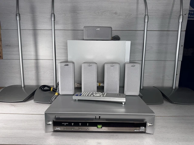 RARE JVC Xv-Tha5R Dvd Digital Cinema System With Surround Speakers £119 ...