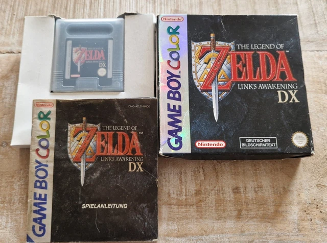 GAMEBOY COLOR GAME: The Legend of Zelda: Link's Awakening DX (Game Boy ...
