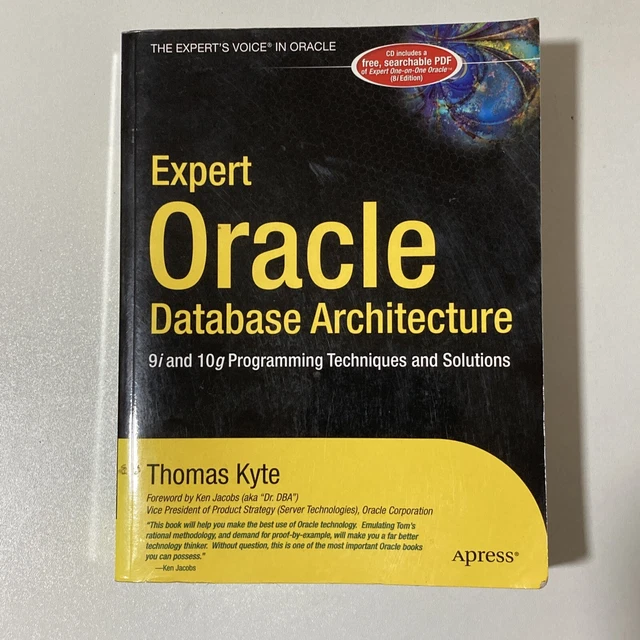 EXPERT ORACLE DATABASE Architecture: Oracle Database 9i, 10g, and 11g... £10.06 - PicClick UK