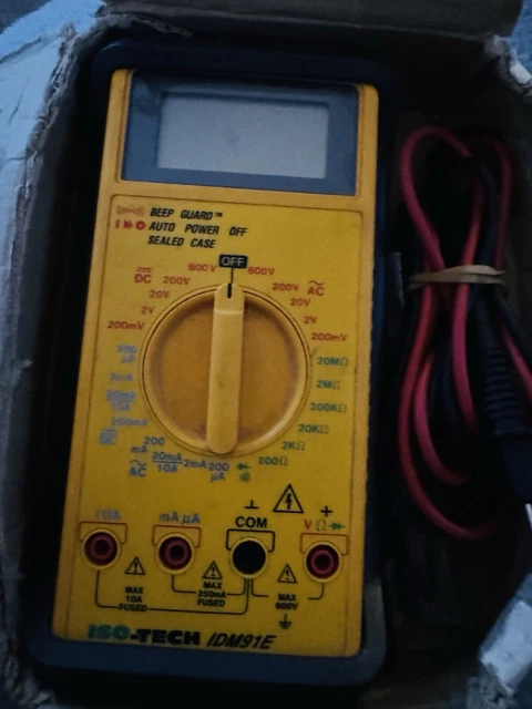 ISO TECH MULTIMETER £40.00 - PicClick UK