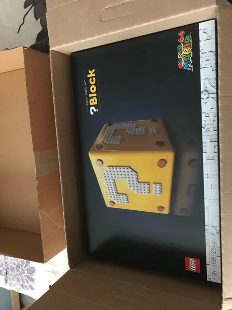 LEGO 71395 SUPER Mario 64 Question Mark Block * PERFECT* In original ...