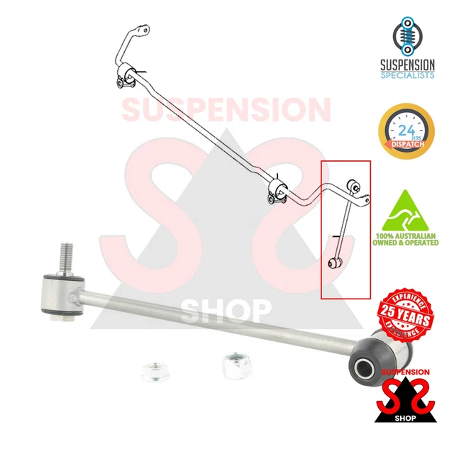 REAR AXLE LEFT Link Pin/Drop Link, Stabiliser Bar Suit MERCEDES-BENZ E-Class E $47.88 - PicClick AU