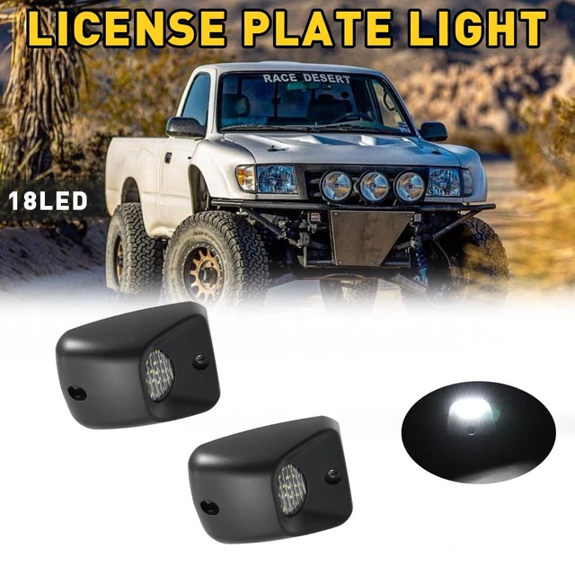 FOR TACOMA TOYOTA 2X 1995-2004 LED License Plate Lights Set White ...