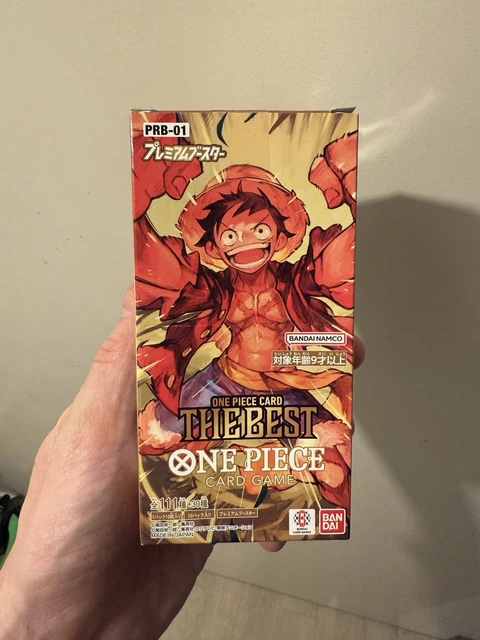 ONE PIECE PRB01 PRB-01 The Best Display Box New Sealed Japanese JAP EUR ...