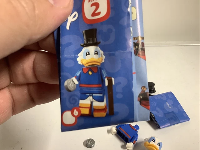 LEGO MINIFIGURES DISNEY Series 2 Scrooge Mcduck Mini Figure Unbuilt ...