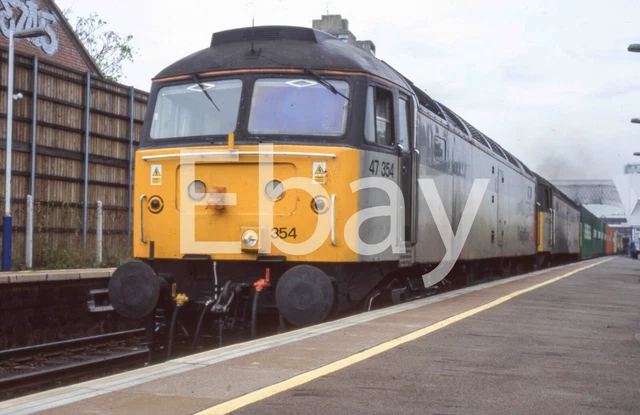 35MM RAILWAY SLIDE of Class 47 47354 Copyright to buyer £2.99 - PicClick UK