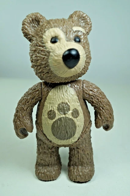 CBEEBIES LITTLE CHARLIE Charley Bear Teddy Posable Action Figure 9cm ...
