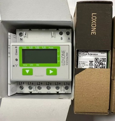 LOXONE ENERGY METER 3-Phase e Modbus Extension nuovo e IMBALLO ...