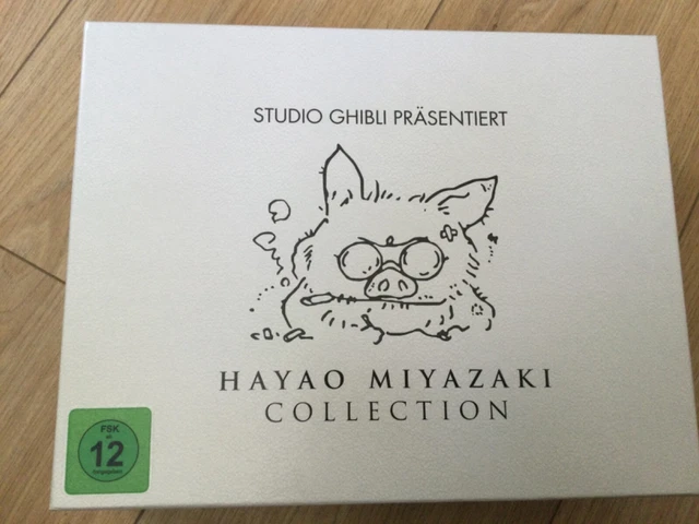 STUDIO GHIBLI HAYAO Miyazaki Collection 10 discs. Special Blue Ray Disc ...