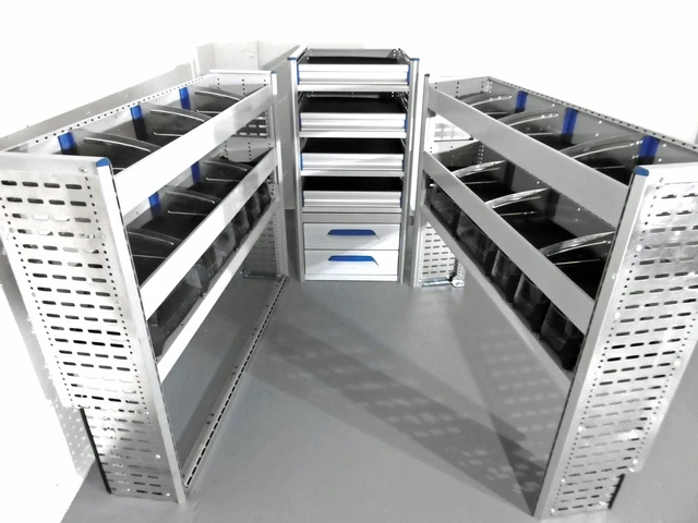 FES GMBH GEBRAUCHTE SORTIMO Fahrzeugeinrichtung Werkstatt Regal Caddy ...