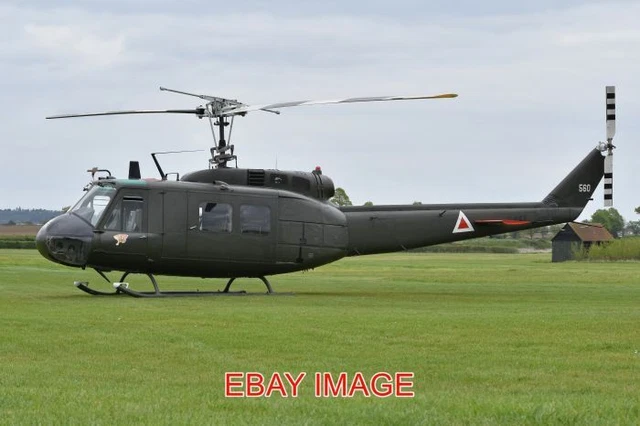 PHOTO HELICOPTER Bell Uh-1H Iroquois '560' (G-Huey) C/N 13560 Built ...