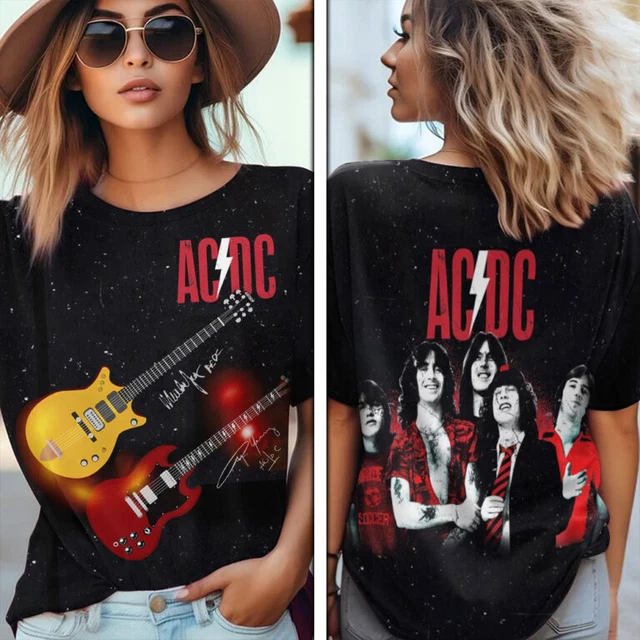 AC/DC TOUR 2025 The Last Show Tour 2025 Unisex T-Shirt LH432 $34.15 ...