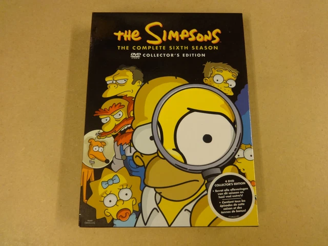 4-DISC COLLECTOR'S EDITION Dvd Box / The Simpsons - Season 6 / Seizoen ...