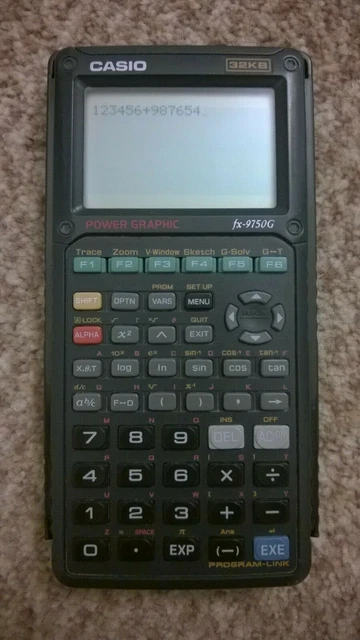CASIO SCIENTIFIC CALCULATOR FX-9750G with Full Instructions £55.00 ...