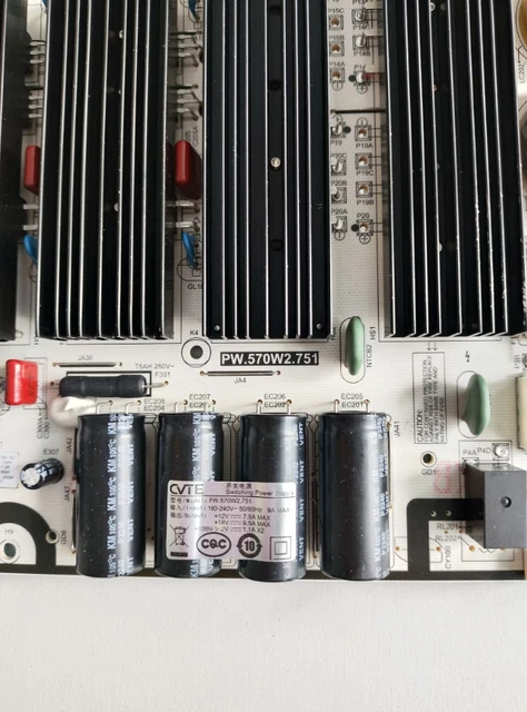 XIVO TEACHING MONOBLOCK Apparatus Screen LCD TV PW.570W2.751 Power Main ...