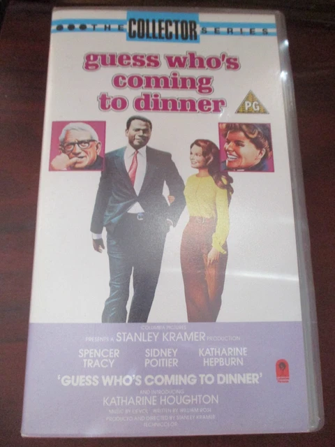 GUESS WHO'S COMING to Dinner VHS Video Tape (NEW) £7.99 - PicClick UK