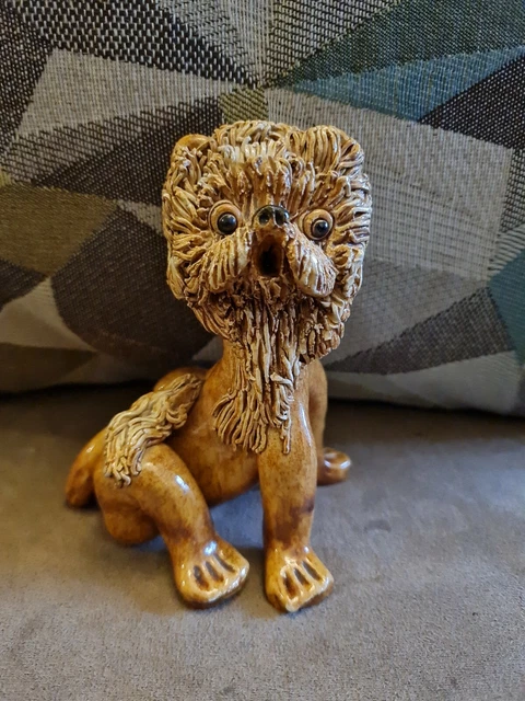 VINTAGE YARE DESIGNS Studio Pottery Lion - Signed - RARE £10.10 ...