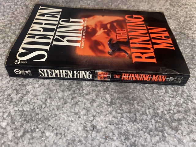 THE RUNNING MAN Stephen King (as Richard Bachman) - 1982, Signet US ...