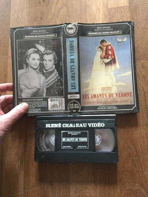 CASSETTE VIDEO VHS CINEMA RENE CHATEAU LES AMANTS DE VERONE brasseur reggiani EUR 5,00 - PicClick FR