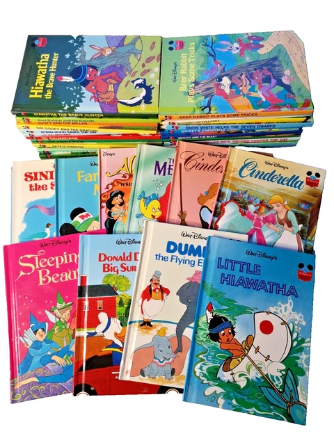 DISNEY WONDERFUL WORLD Of Reading Grolier Book Club Edition with First ...