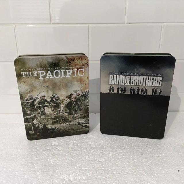 BAND OF BROTHERS & The Pacific - 2 Complete Series Box Sets Tin ...