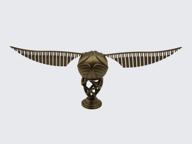 GOLDEN SNITCH & Display Stand £7.99 - PicClick UK