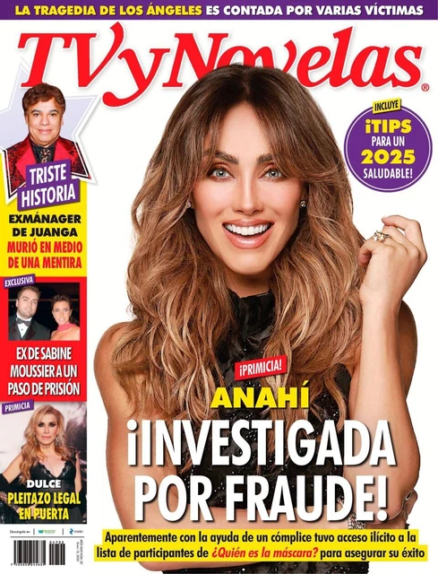 ANAHÍ NEW TVYNOVELAS Dulce Sabine Moussier Mexican Magazine Spanish ...