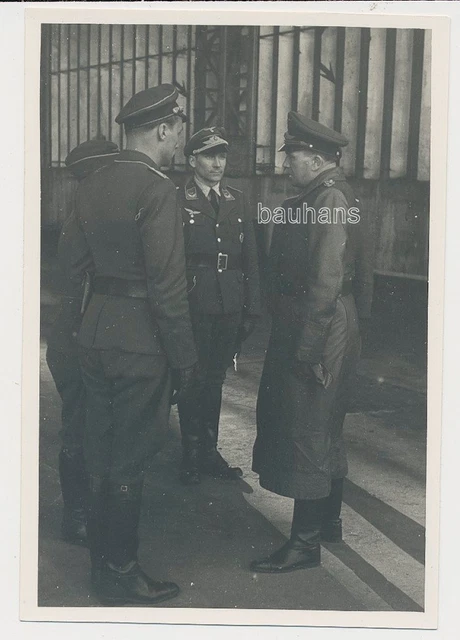 FOTO LUFTWAFFE GENERAL besucht Kampfgeschwader KG 50-KG 40 (S282) EUR ...