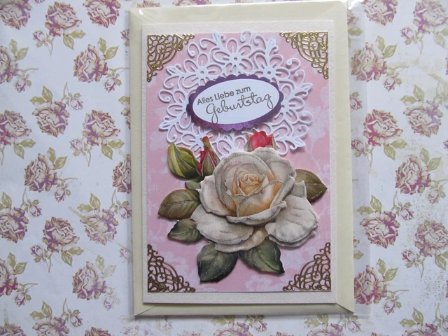 3D GRUSSKARTE Glückwunschkarte ,Gruß Glückwunsch Geburtstag Feier 10 ...