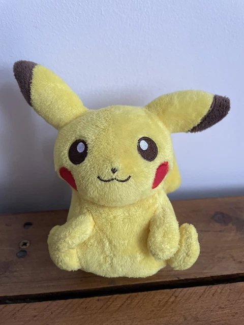 OFFICIAL POKEMON CENTER Pikachu Canvas Plush Soft Toy Japanese Import ...