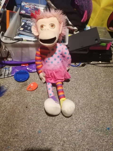 CBEEBIES ZINGZILLAS PANZEE Monkey Soft Toy Plush BBC TV 2009 21" Tall £ ...