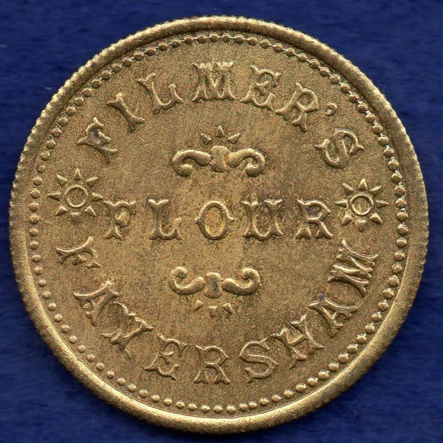 KENT, FAVERSHAM, FILMER'S Bakery 19th Century Advertising Token (Ref ...