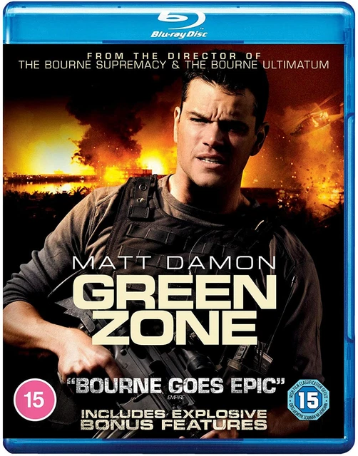 GREEN ZONE BLU-RAY NEW SEALED Matt Damon/Greg Kinnear/Brendan Gleeson ...