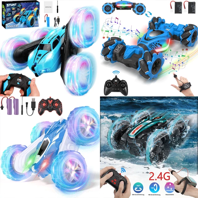 4WD 2.4 GHZ 360° Flip Off-Road Toy Car - High-Speed Direct Charge ...