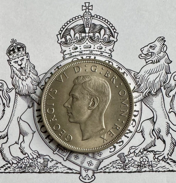 1947 KING GEORGE VI Half Crown (BU / Proof-like) Coin £15.00 - PicClick UK