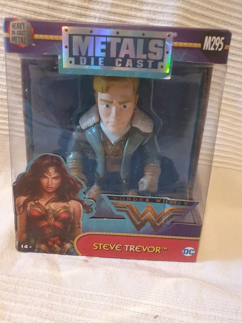 DC WONDER WOMAN Die Cast Steve Trevor Figure New/Sealed M295 £9.99 ...