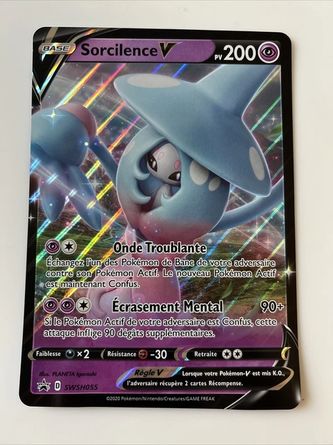 CARTE POKÉMON SORCILENCE V SWSH055 Carte Géante Jumbo EB4.5 NEUF EUR 1,00 - PicClick FR