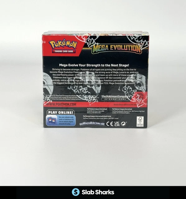 POKEMON TCG MEGA Evolution Sealed Enhanced Booster Box With Topper $212 ...