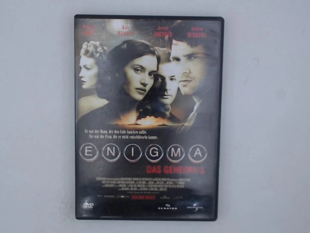 ENIGMA - DAS Geheimnis Dougray Scott Kate Winslet und Michael Apted: EUR 4,90 - PicClick DE