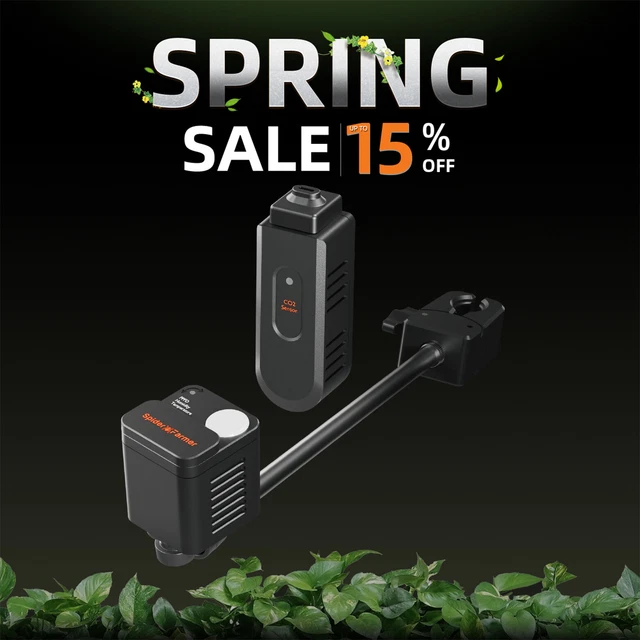 2025 SPIDER FARMER Genius Grow System Sensor Pro Kits CO2 Sensor and ...